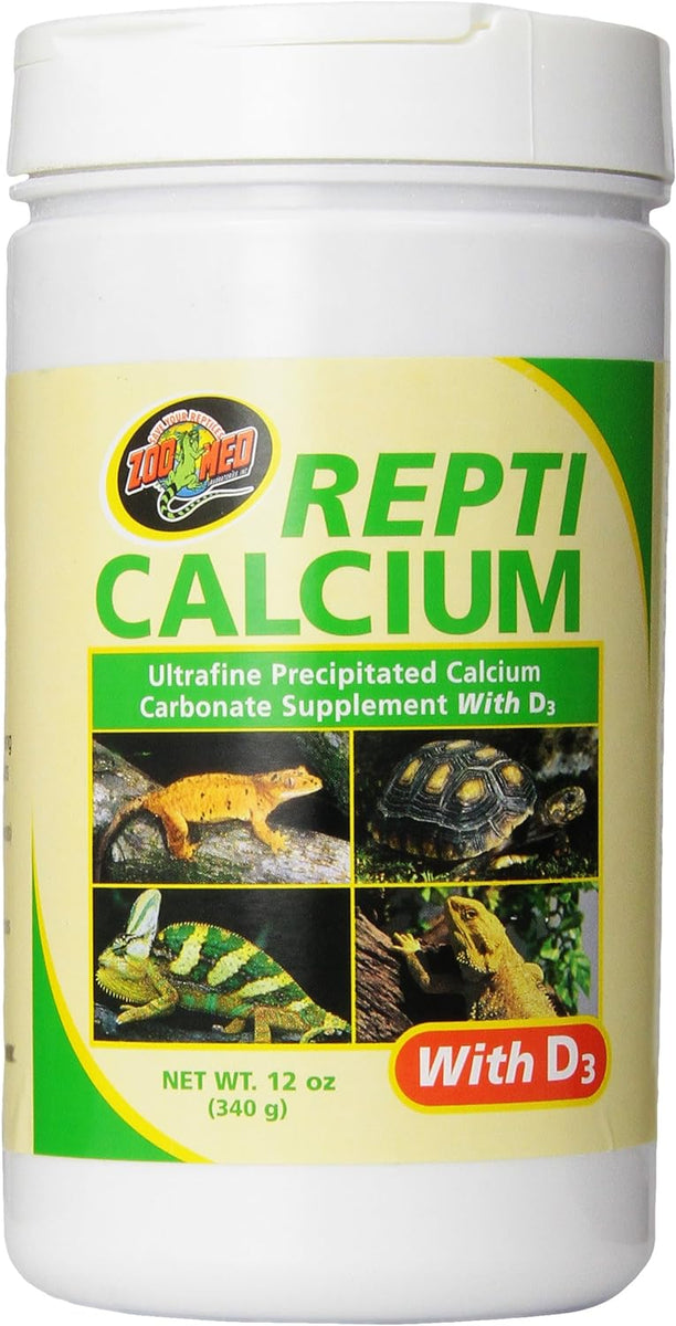 Zoo Med Reptile Calcium with Vitamin D3 – Reptilemart.ca